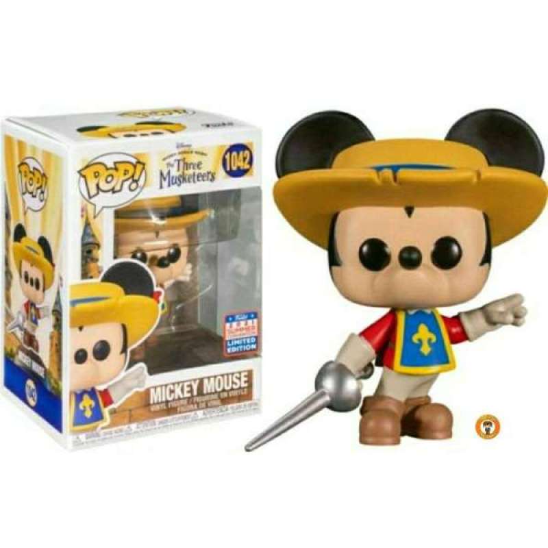 Jual Funko Pop Exclusive SDCC 2021 The Three Musketeers - Mickey Mouse ...