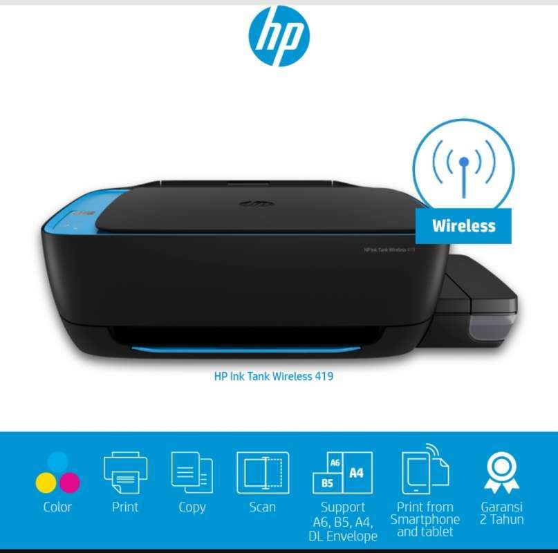 Promo Printer HP 419 Ink Tank Wireless all in one Diskon 20% di Seller ...