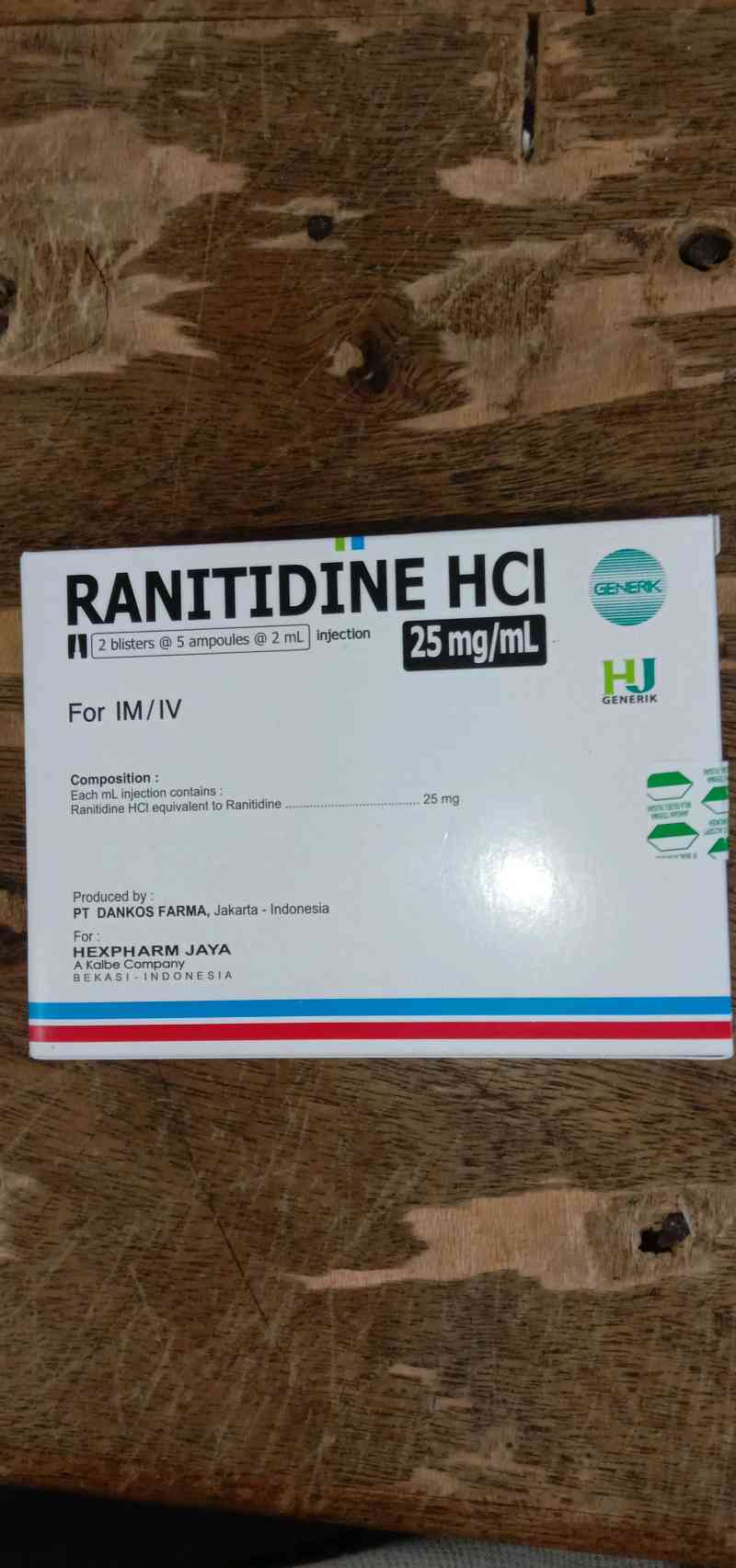 Jual Ranitidine Injeksi Box Isi 10ampul Di Seller Befitan Medika - Pal ...