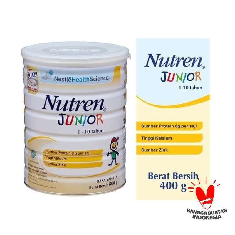 Jual Susu Nutren Junior Vanila 400 Gram Susu - Susu Anak - Nutrisi ...