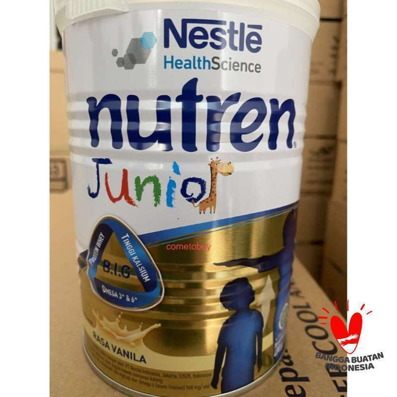 Jual Susu Nutren Junior Vanila 400 Gram Susu - Susu Anak - Nutrisi ...
