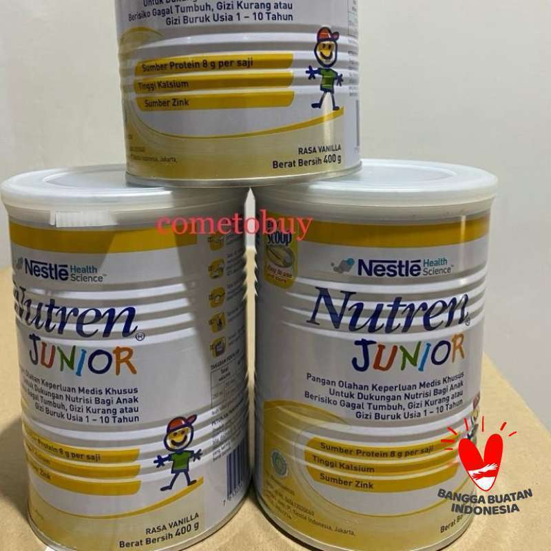 Jual Susu Nutren Junior Vanila 400 Gram Susu - Susu Anak - Nutrisi ...