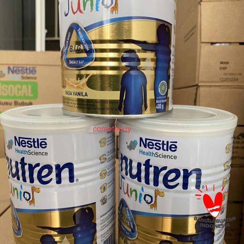 Jual Susu Nutren Junior Vanila 400 Gram Susu - Susu Anak - Nutrisi ...