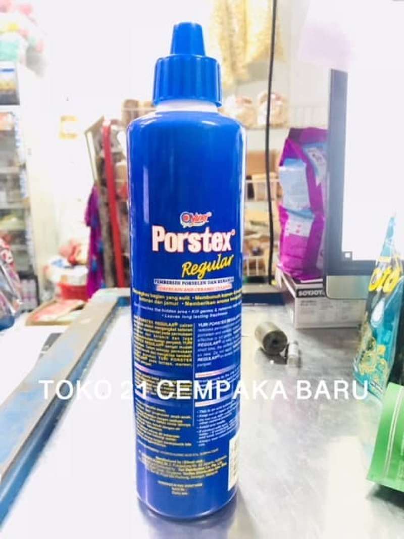 Jual Yuri Porstex Regular Warna BIRU Botol 700 ml |Yuri Porstex 700ml ...