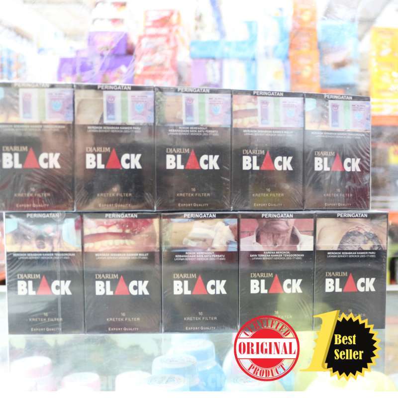 Jual Djarum Black 16 / 1 Pack Di Seller Juragan Besar Rokok ...