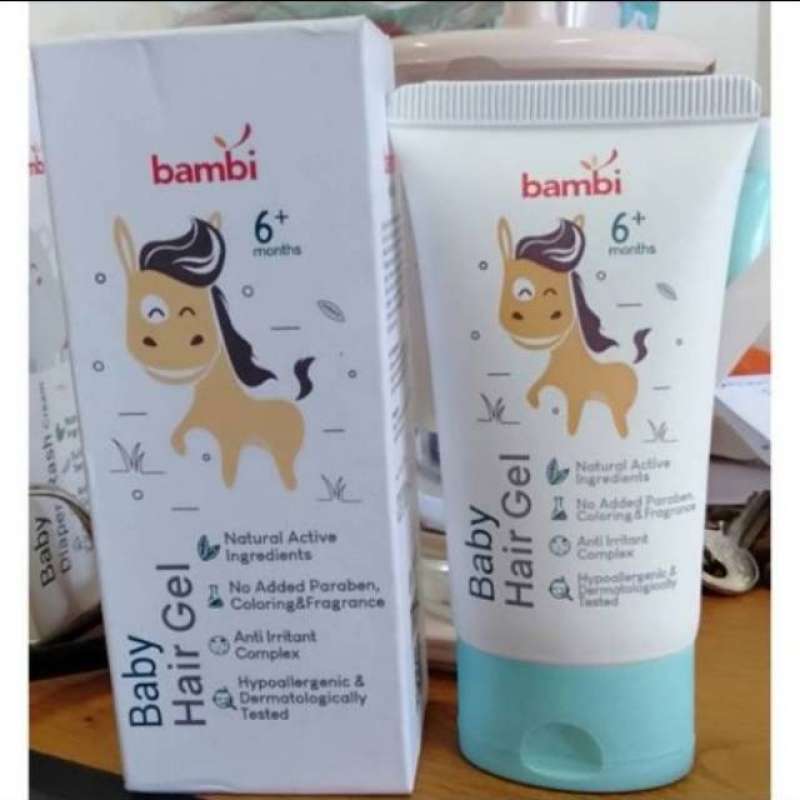 Promo Bambi Baby Hair Gel [50 Ml] Diskon 18% Di Seller Zeus Baby Shop ...