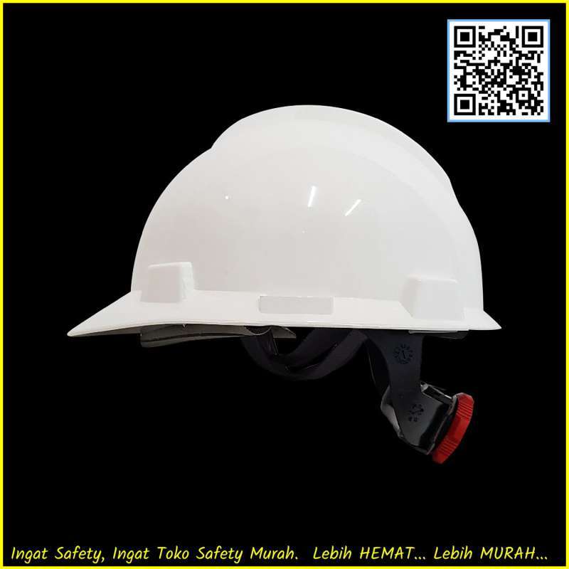 Jual Helm Proyek Safety Helmet Putih Standar Sni Msa Lokal + Inner ...