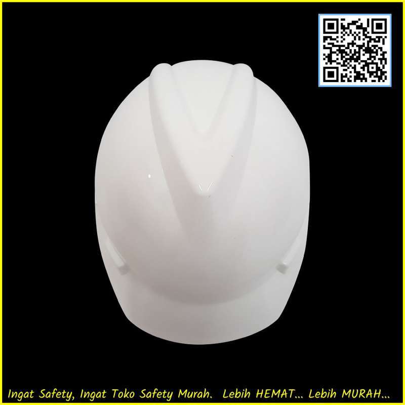 Jual Helm Proyek Safety Helmet Putih Standar Sni Msa Lokal + Inner ...