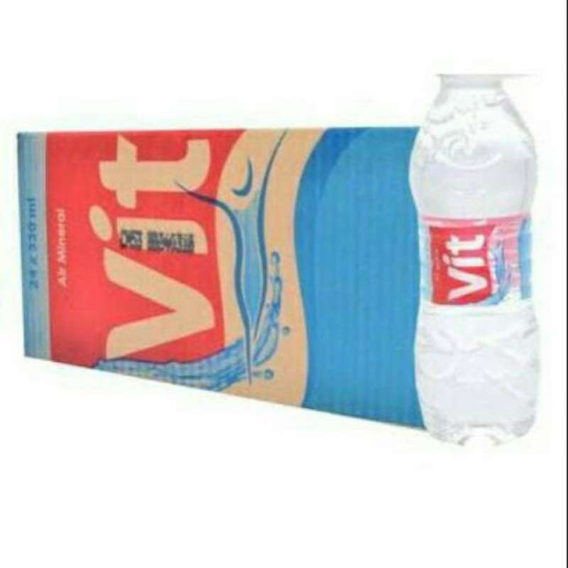 Jual Air Mineral Vit Botol 330 Ml - Isi 24 Pcs Di Seller Juragan Ikan ...
