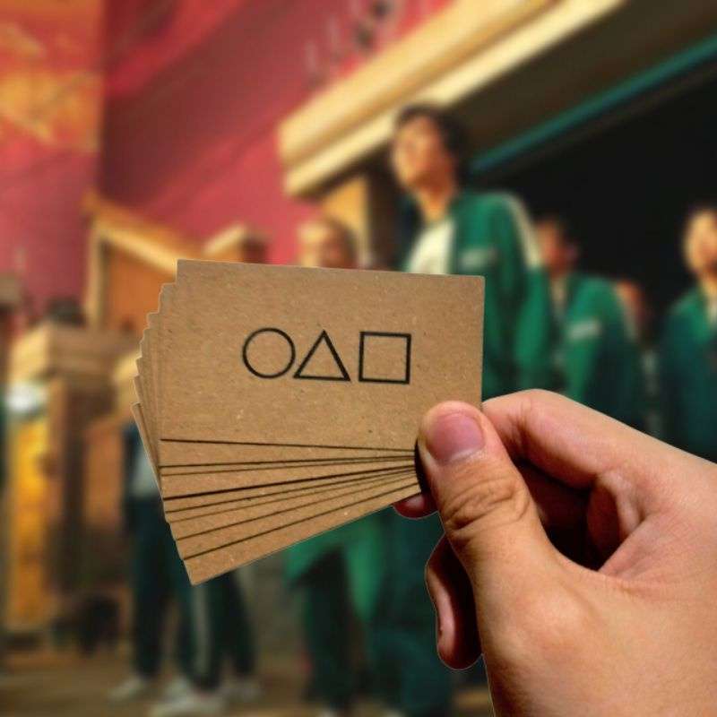 Promo Squid Game Card Diskon 18% Di Seller Thegiftbox - Rawa Buaya ...