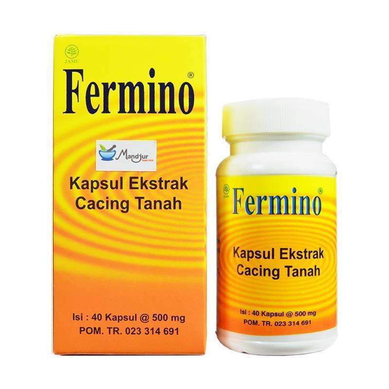 Jual Fermino Kapsul Ekstrak Cacing Tanah [40 Kapsul] Di Seller K24 Klik ...