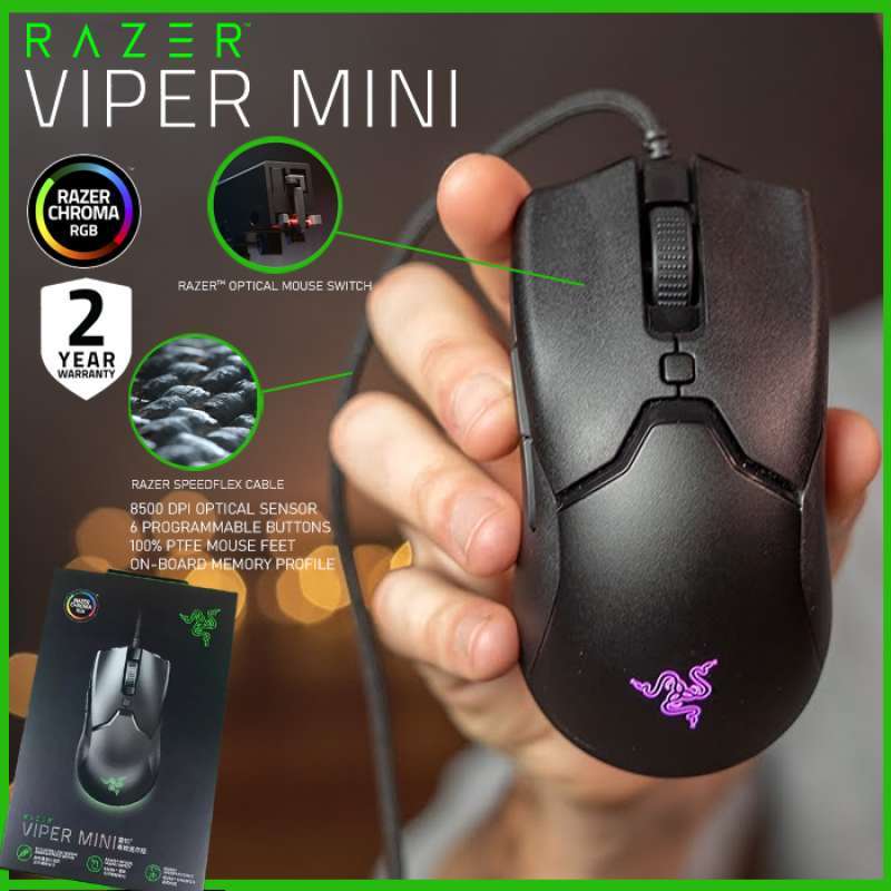 Promo Razer Viper Mini - Ultra-Light Ultra-Fast Gaming Mouse Diskon 12% ...