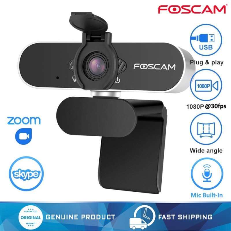Jual Foscam Webcam 1080p HD for Online Meeting, Live Streaming Games di ...