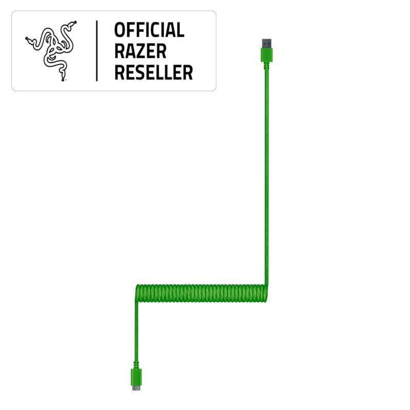 Jual Razer Pbt Keycap + Coiled Cable Upgrade Set - Razer Green Di ...