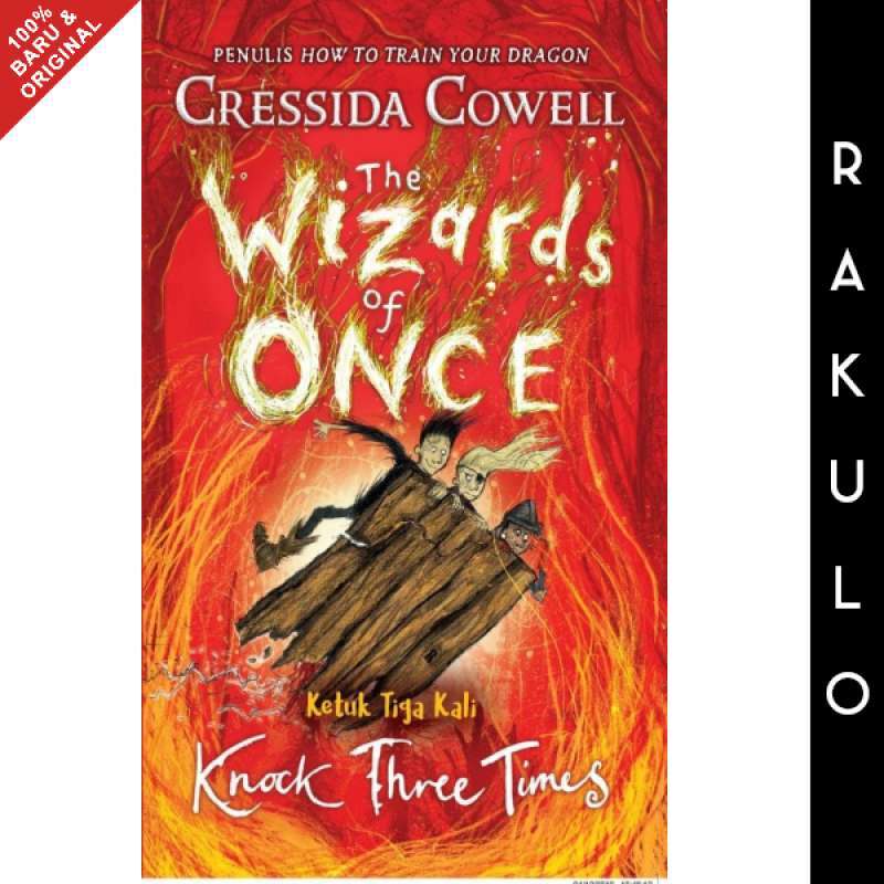 Jual Buku The Wizard Of Once Knock Three Times - Cressida Cowell di ...