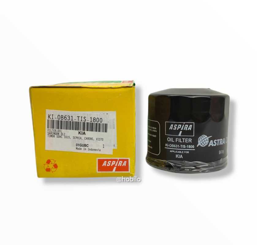 Jual Filter Oli Aspira Atoz / Timor / KIA New & Old Picanto / Visto ...