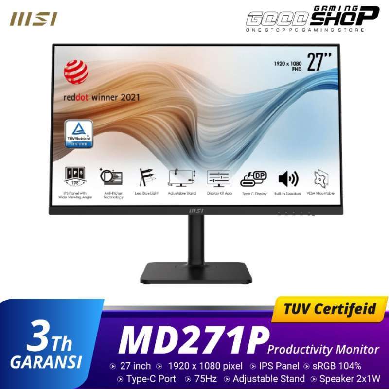 Monitor Msi Modern 27 🔥 Harga & Spesifikasi Terbaru Mei 2026