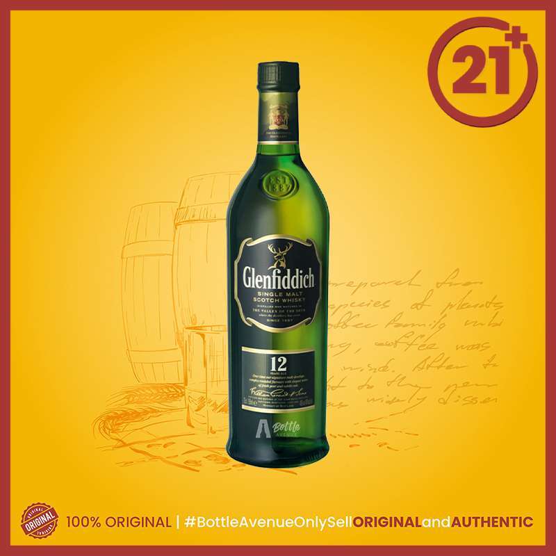 Jual Glenfiddich 12 Years Whisky 700 ml di Seller Bottle Avenue - Cengkareng Barat, Kota Jakarta ...