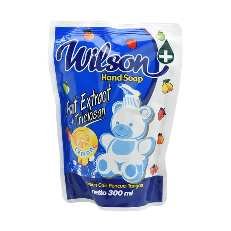 Jual WILSON Handsoap Lemon Sabun Pencuci Tangan [300 mL/Pouch] di ...