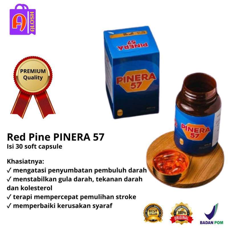 Promo Red Pine Oil PINERA 57 Mengatasi Penyumbatan Pembuluh Darah ...