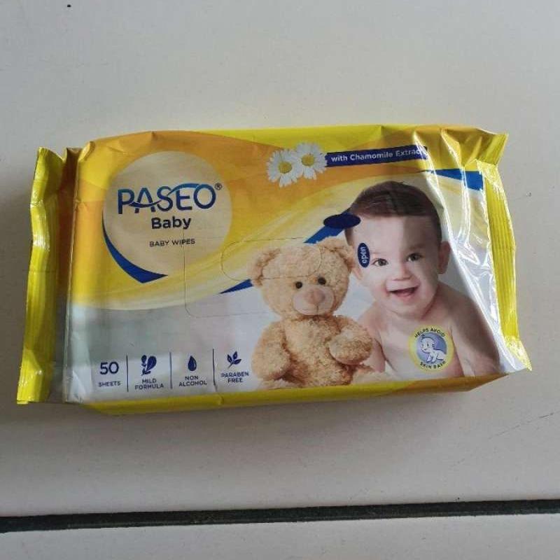 Jual Tissue Basah/baby Wipes Paseo 50sheet Di Seller Tofanz18 ...