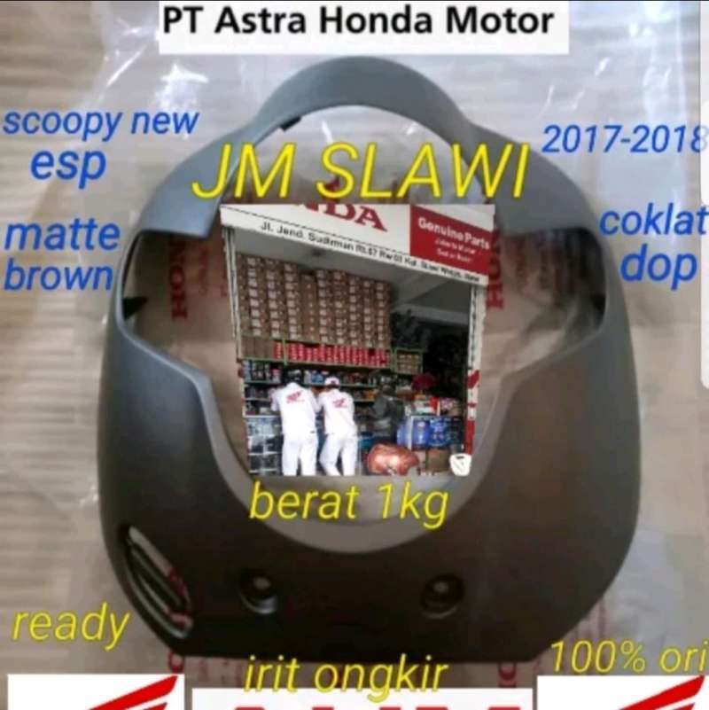 Jual tameng depan panel depan scoopy f1 new esp led 2017-2020 warna ...