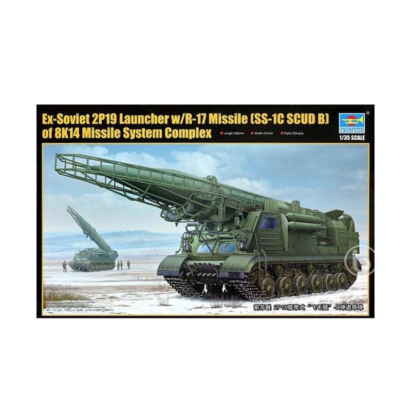 Jual Trumpeter 01024 Ex-Soviet 2P19 SS-1C SCUD B Launcher w-R-17 ...