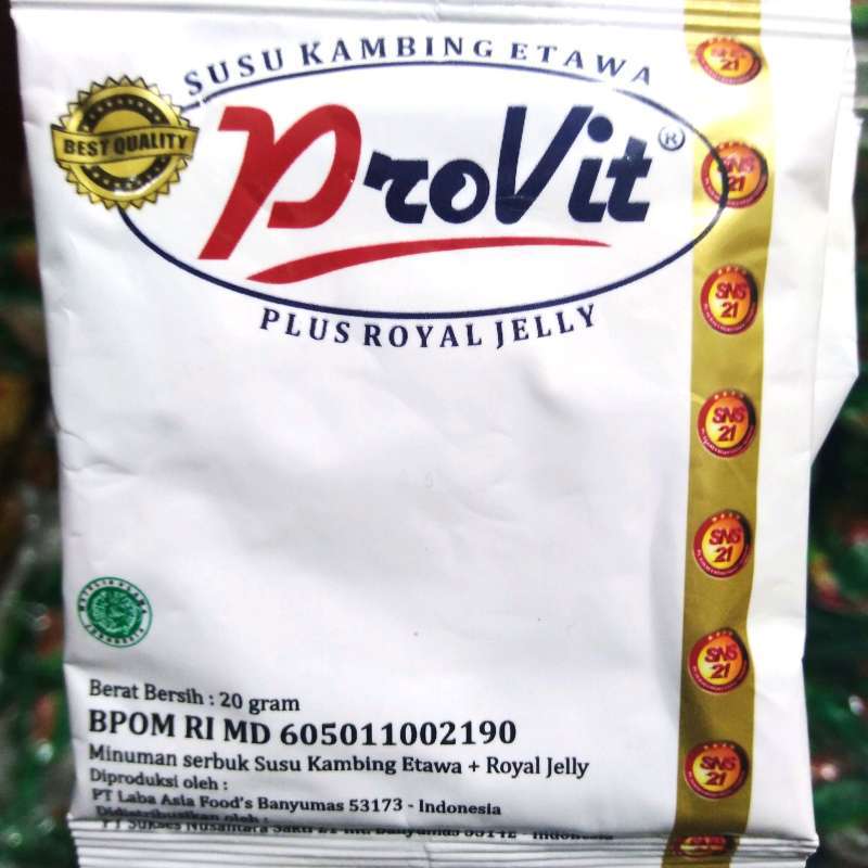 Jual Susu Kambing Etawa Provit Plus Royal Jelly Bubuk Asli Murni Per ...