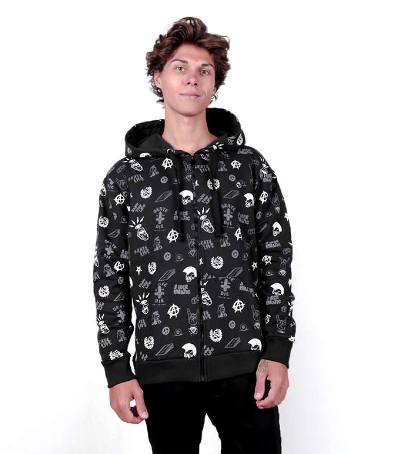 Jual Juice Ematic Jumper Pria Hitam Knup Planet Surf - S Di Seller ...