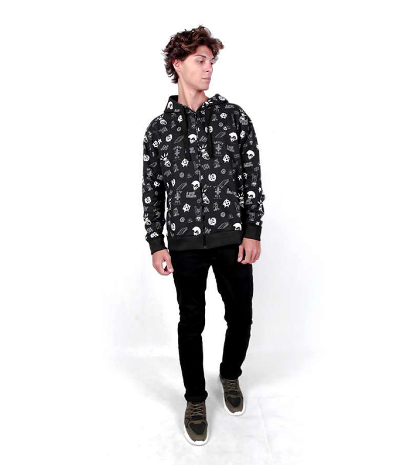 Jual Juice Ematic Jumper Pria Hitam Knup Planet Surf - S Di Seller ...