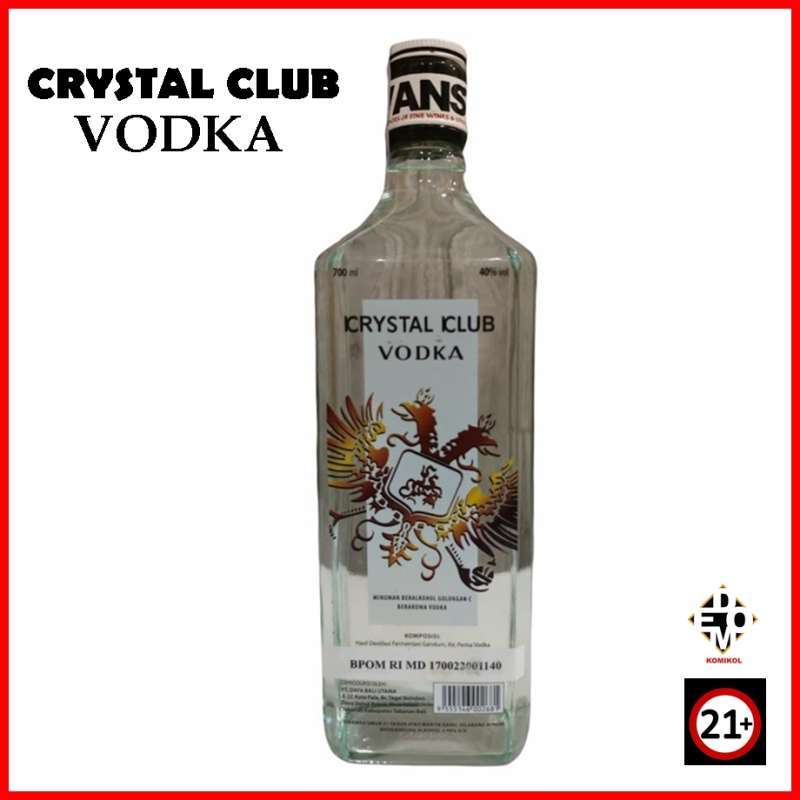 Jual Crystal Club Vodka 700 ml di Seller DOMEKOM - Duri Kosambi, Kota ...
