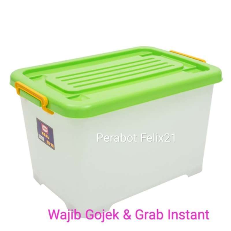 Promo CONTAINER BOX 70 LITER SHINPO- REAL CB 70 SIP 143- GOJEK GRAB ...