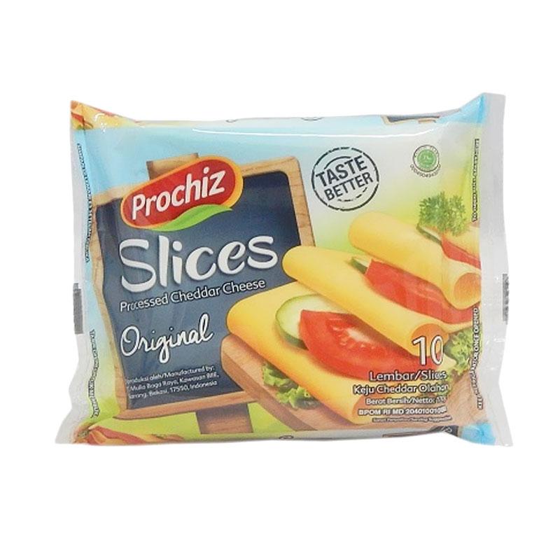 Jual Prochiz Slices Original Processed Cheddar Cheese [10 Sheets] di ...