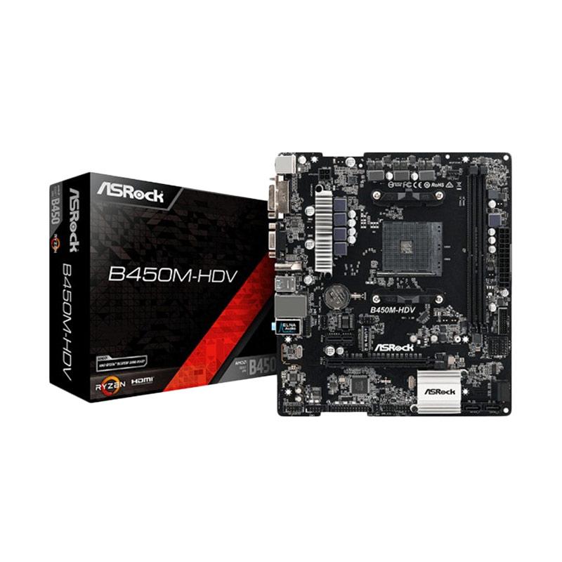 Jual Asrock B450M-HDV Motherboard di Seller IT Shop Official Store ...