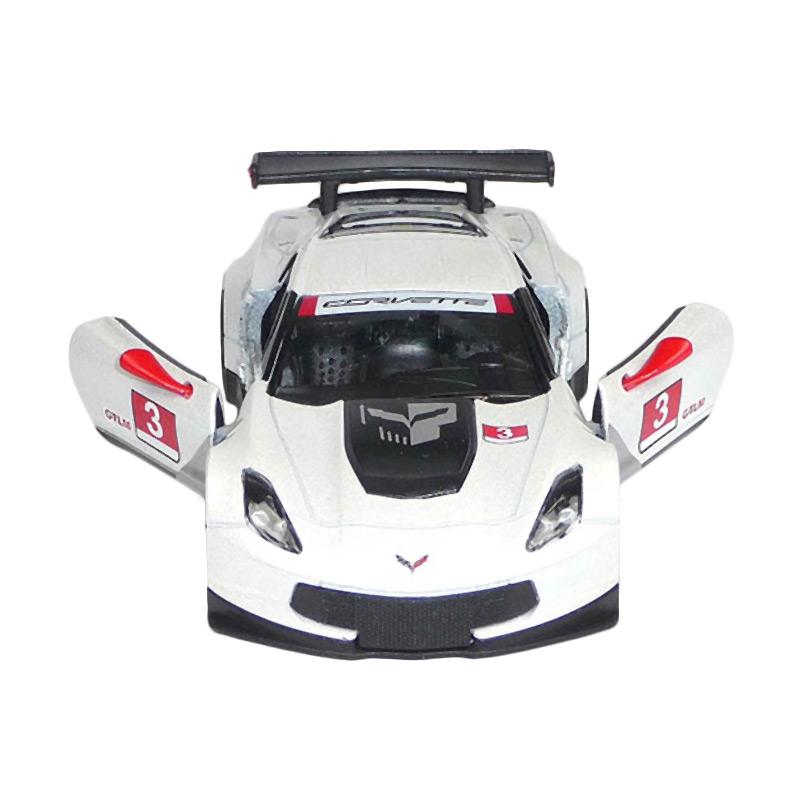 Jual Kinsmart Chevrolet Corvette C7-r Diecast - Putih Di Seller J&a ...