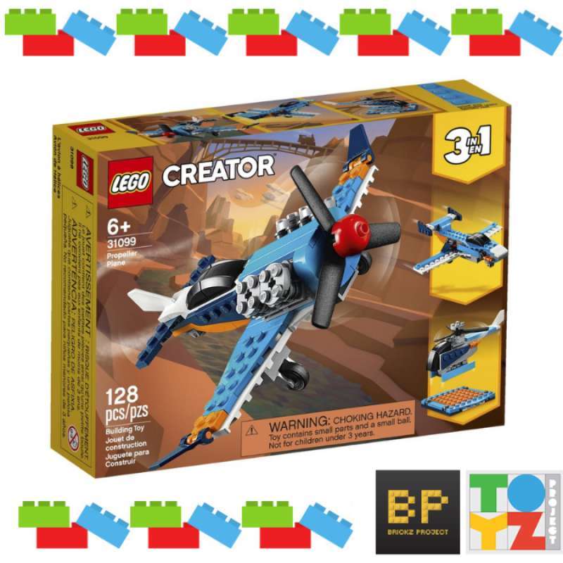 Jual Lego 31099 Creator Propeller Plane Di Seller Toyz Project Semarang ...
