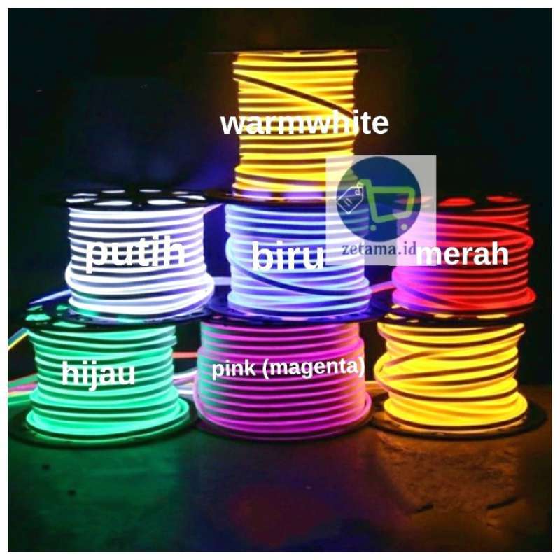 Jual Jual Paket Neon Flex 5 Meter + Socket - Putih di Seller Dwiyasa ...