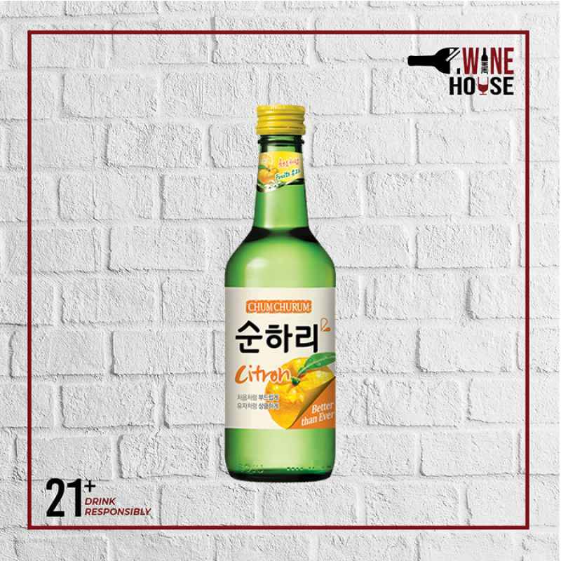 Promo Chum Churum Citron Soju Korea Diskon 32% di Seller Wine House ...