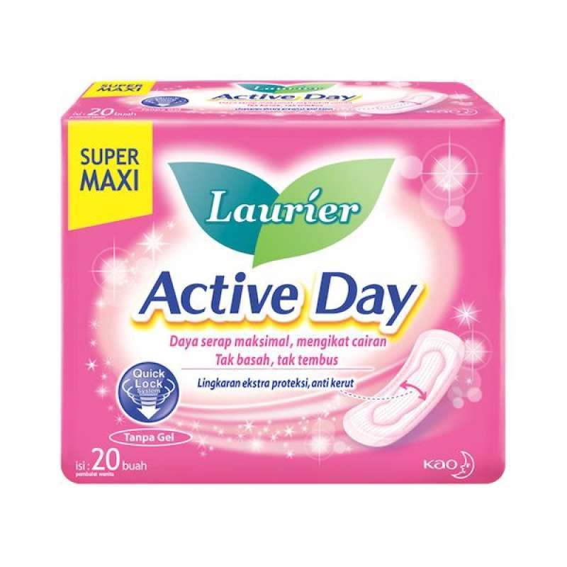 Jual LAURIER SUPER MAXI 20'S di Seller Hypermart Taman Yasmin Official ...