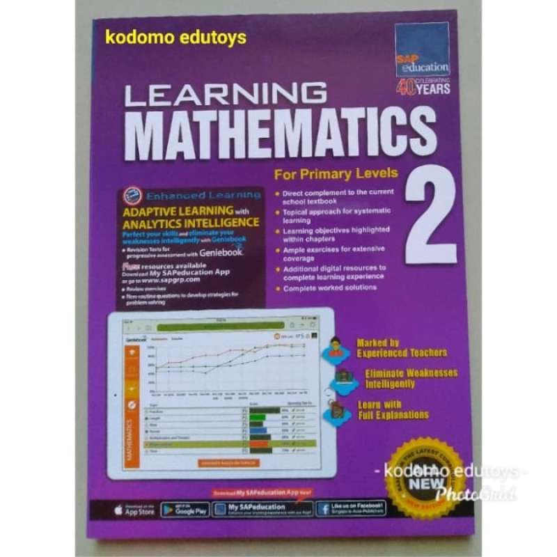 Jual LEARNING MATHEMATICS FOR PRIMARY LEVELS 2, BUKU AKTIFITAS ANAK di ...