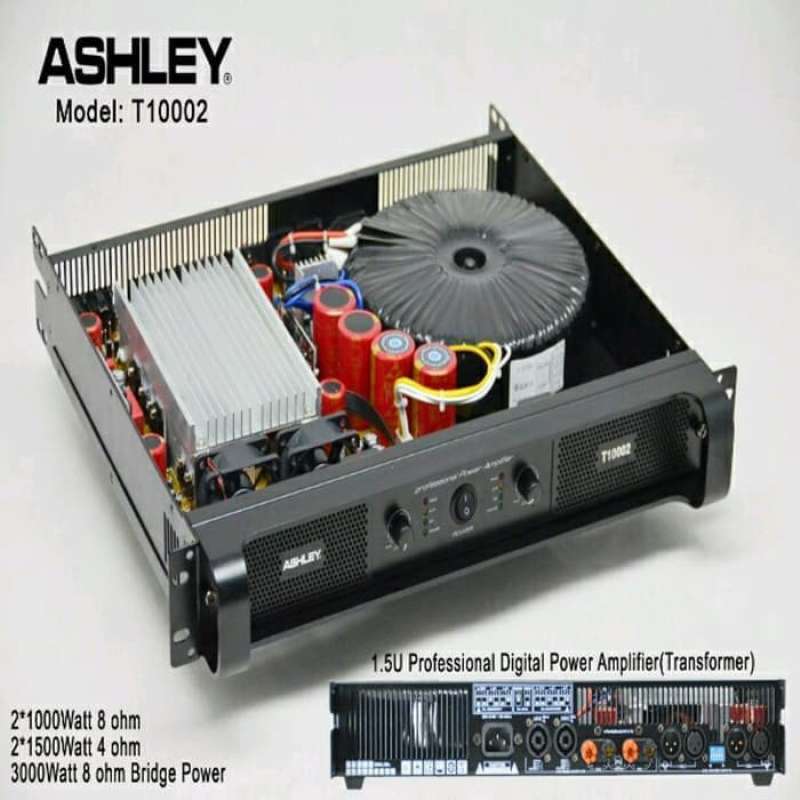 Promo Power Amplifier Ashley T10002 ORIGINAL Diskon 9% di Seller King ...