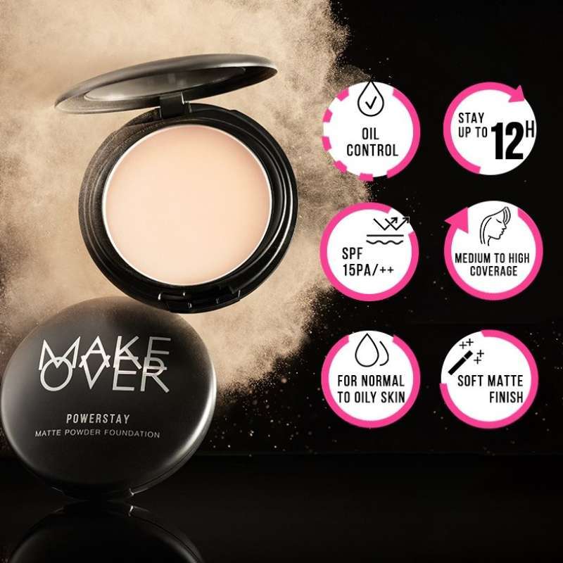 Jual Make Over Powerstay Matte Powder Foundation 12 gr - bedak ...