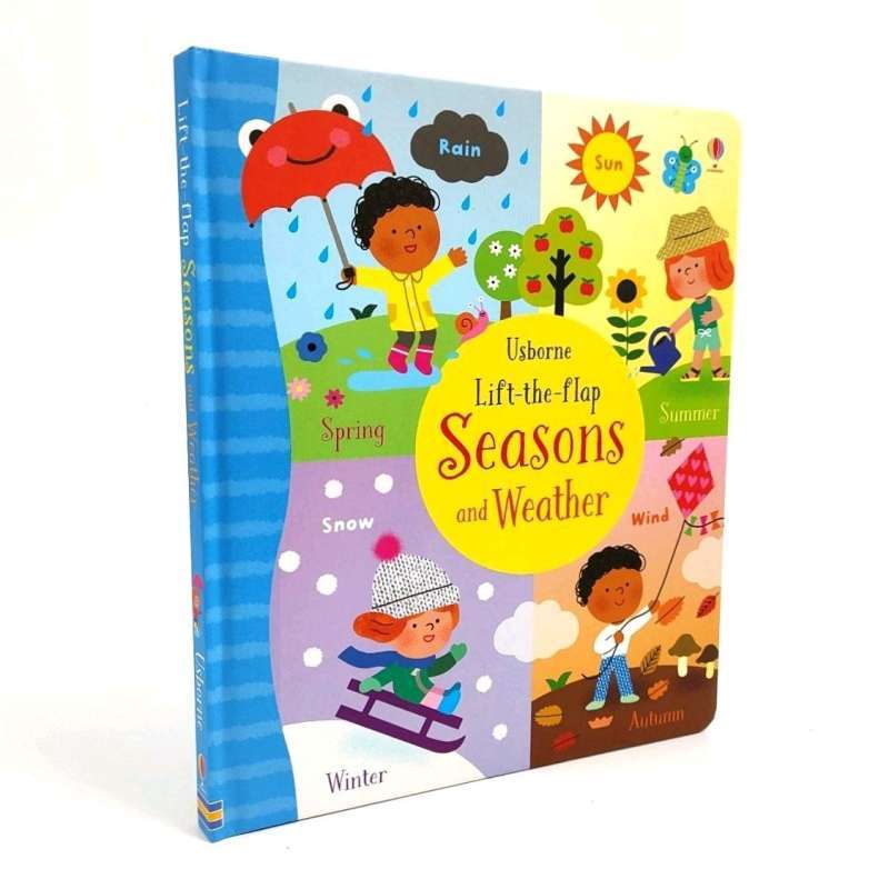 Promo Usborne Lift-the-flap Seasons And Weather Diskon 6% Di Seller ...