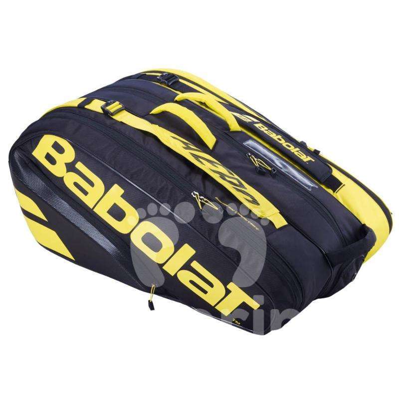 Jual Footprints Indonesia Babolat Pure Aero X 12 Pack Tas Raket Tenis Tennis Racket Bag RH12 X12 ...