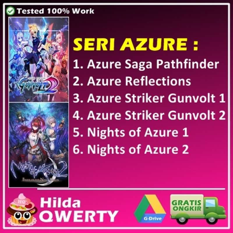 Jual Azure Game Paket Lengkap SEMUA SERI untuk PC Laptop di Seller Hilda Qwerty - Gumuruh, Kota ...