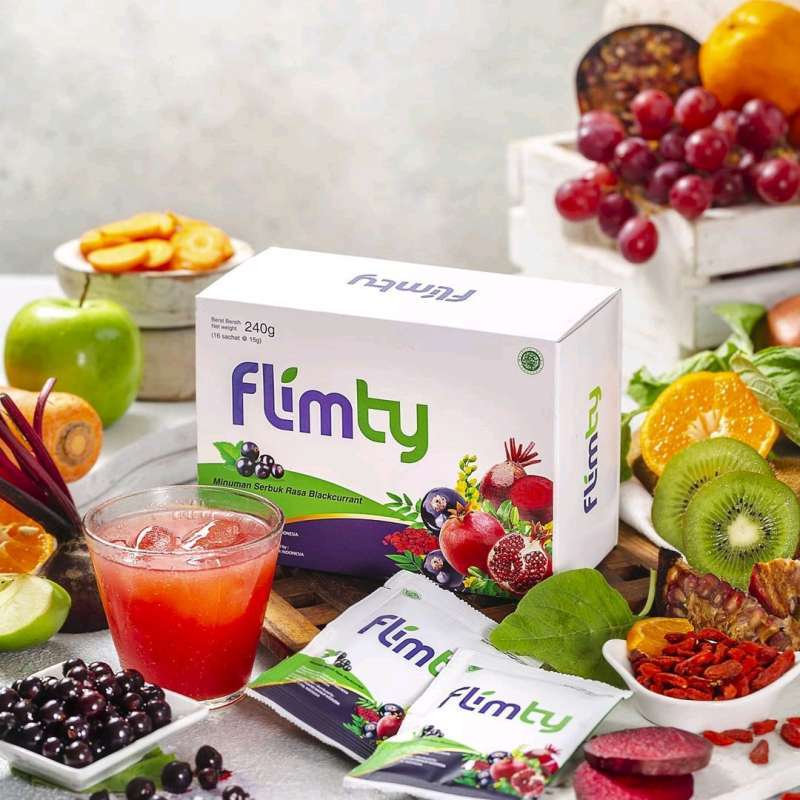 Jual Flimty fiber detox pelangsing 1 box isi 16 sachet di Seller ...