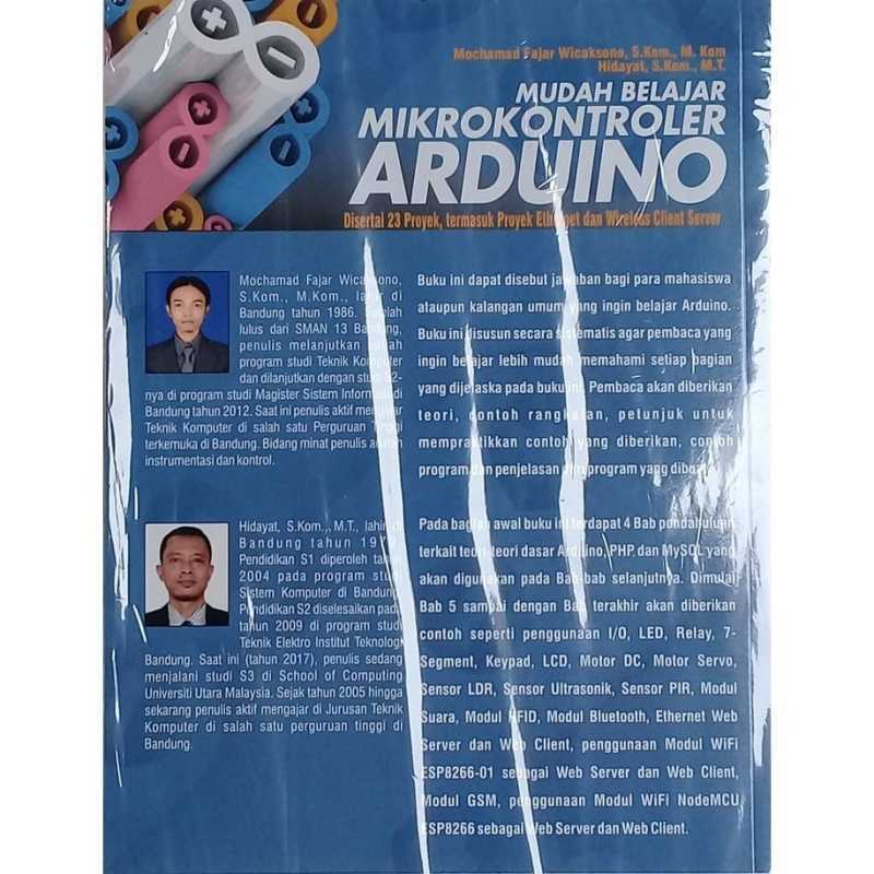 Jual Buku Mudah Belajar Mikrokontroler Arduino Disertai Proyek Wifi Di Seller Omviral 