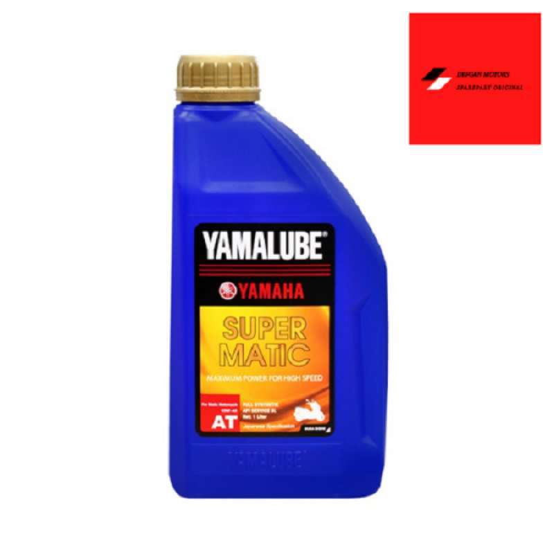 Promo OLI Yamalube Super Matic SAE 10W-40 4T 1 Liter ORIGINAL Diskon 3% ...