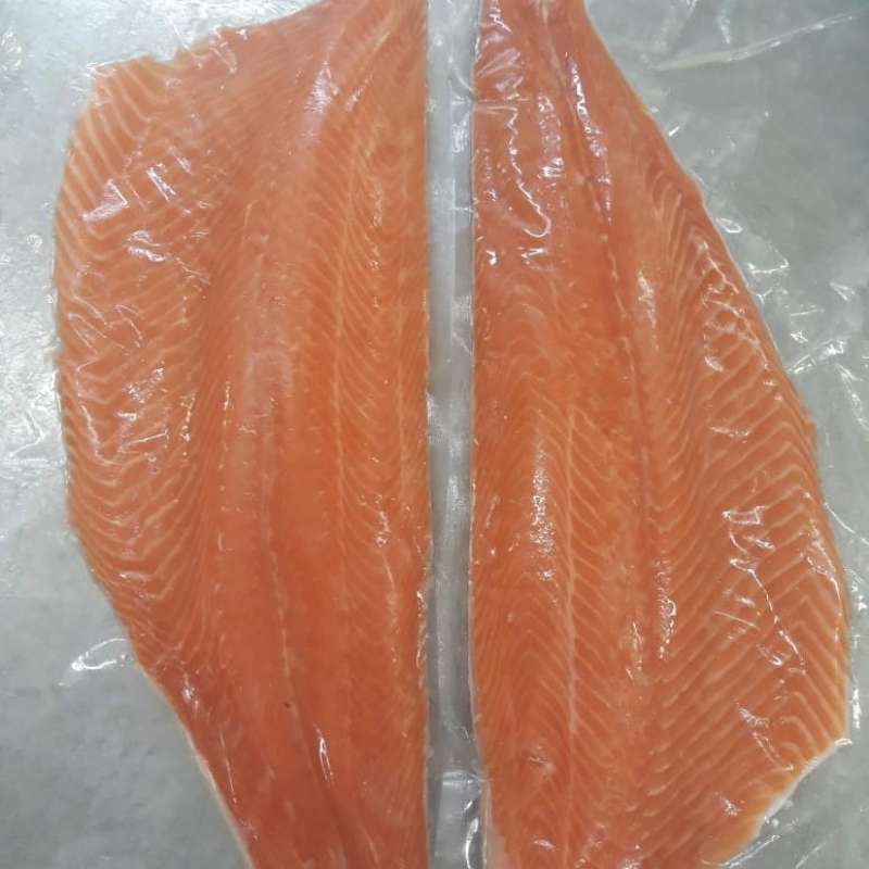 Jual Salmon Fillet 1kg Campur Bagian Ekor - 22 Seafood Halal di Seller ...