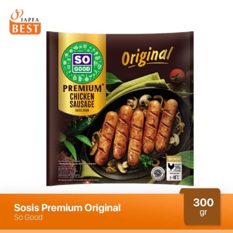 Promo Sosis Premium Original So Good 300 gr Diskon 25% di Seller Japfa ...